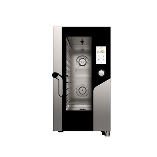 ELECTRIC COMPACT COMBI OVEN WITH TOUCH SCREEN 10 TRAYS 1/1 GN - KitchenLux